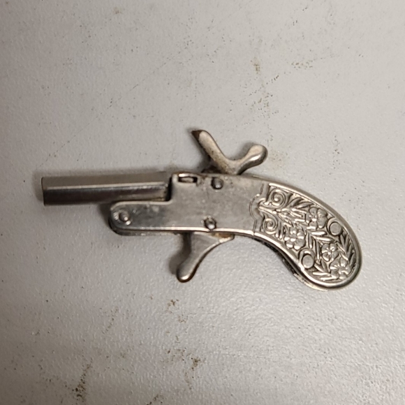 Antique | Accents | Antique Berloque Miniature 2mm Pinfire Pistol ...